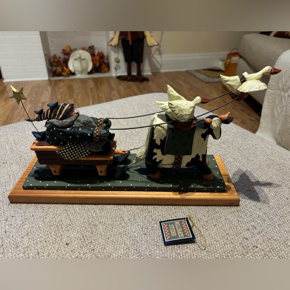 Williraye Studio | Accents | Williraye Ww227 Santa In Sleigh Being ...